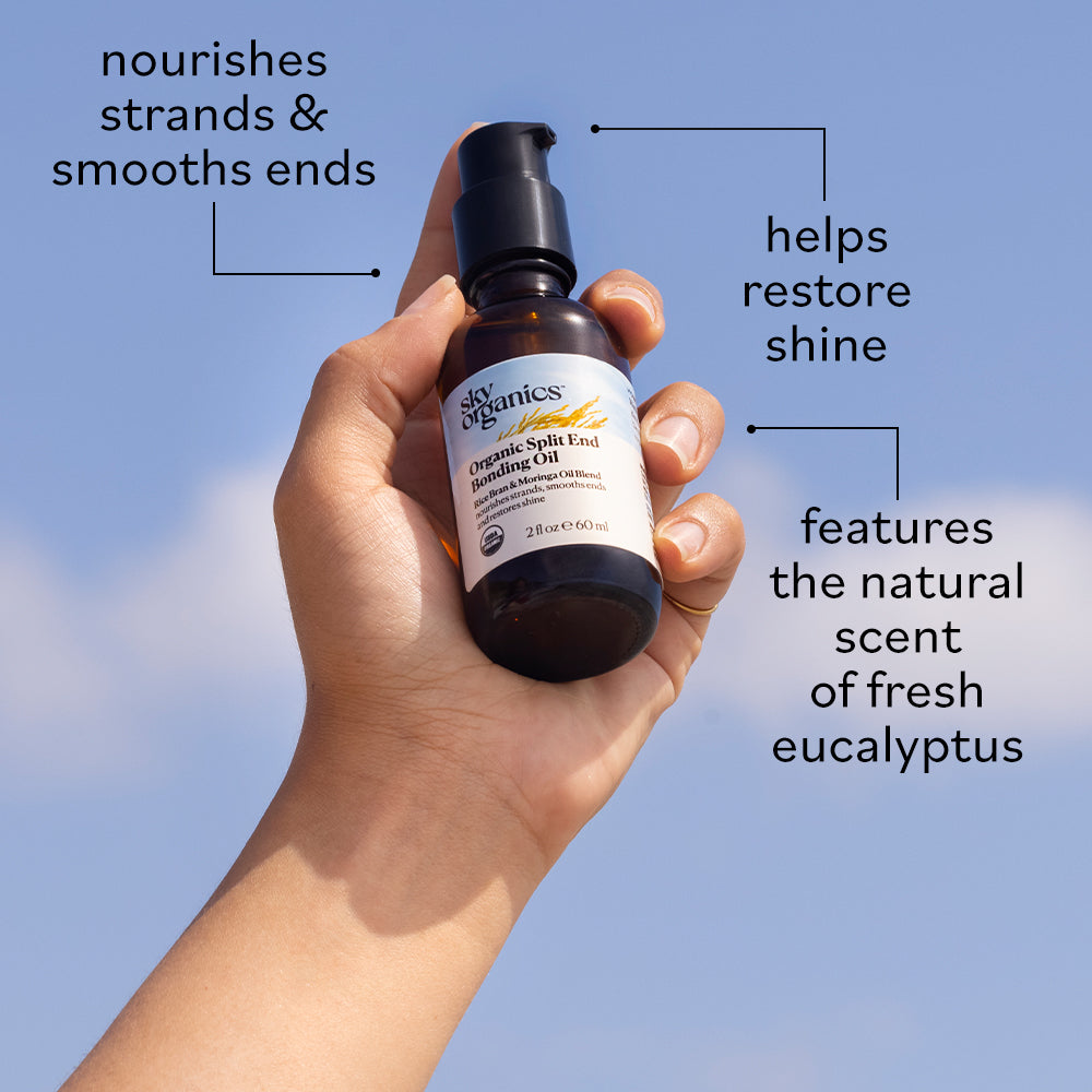 Organic Split End Bonding Oil – Sky Organics