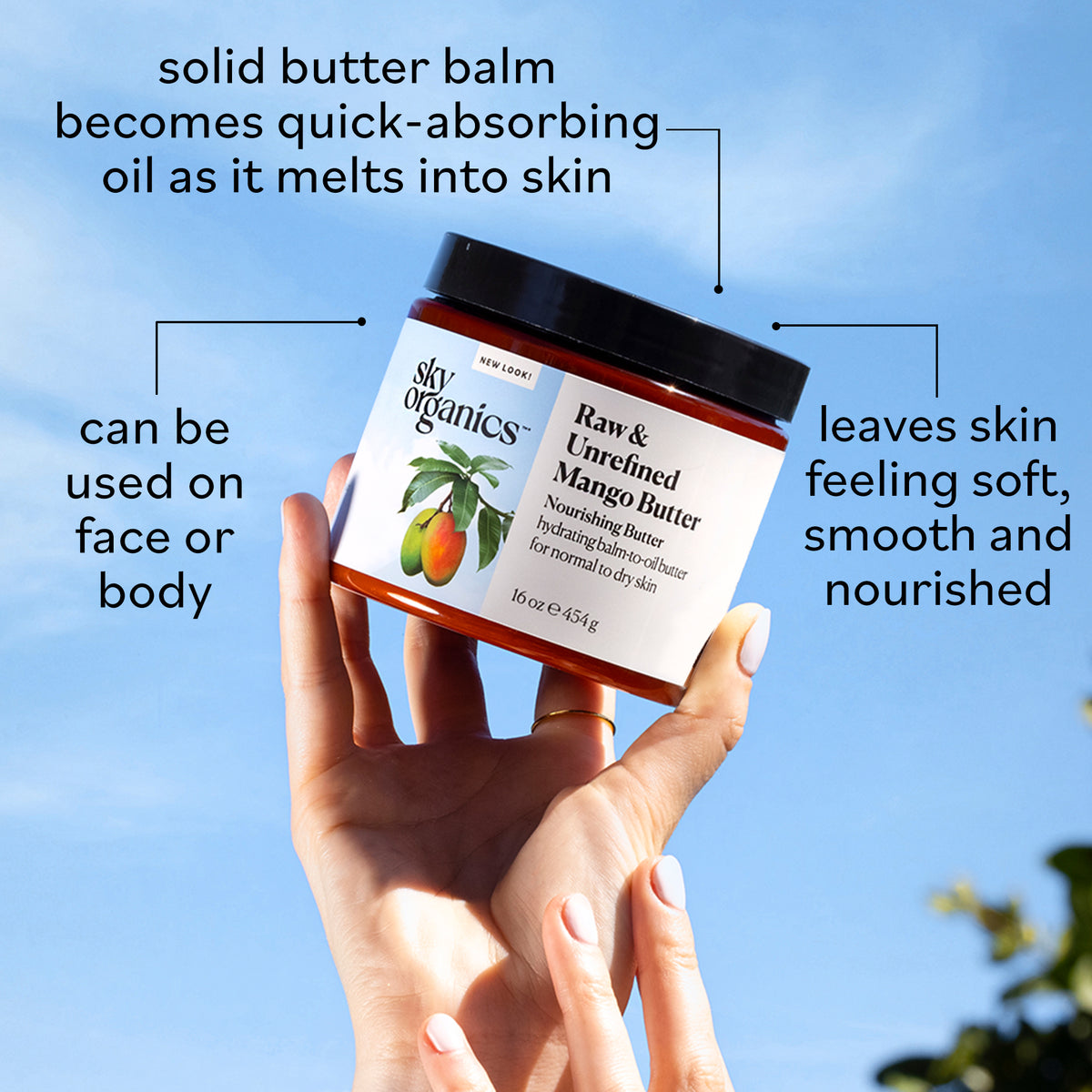 Raw & Unrefined Mango Butter – Sky Organics